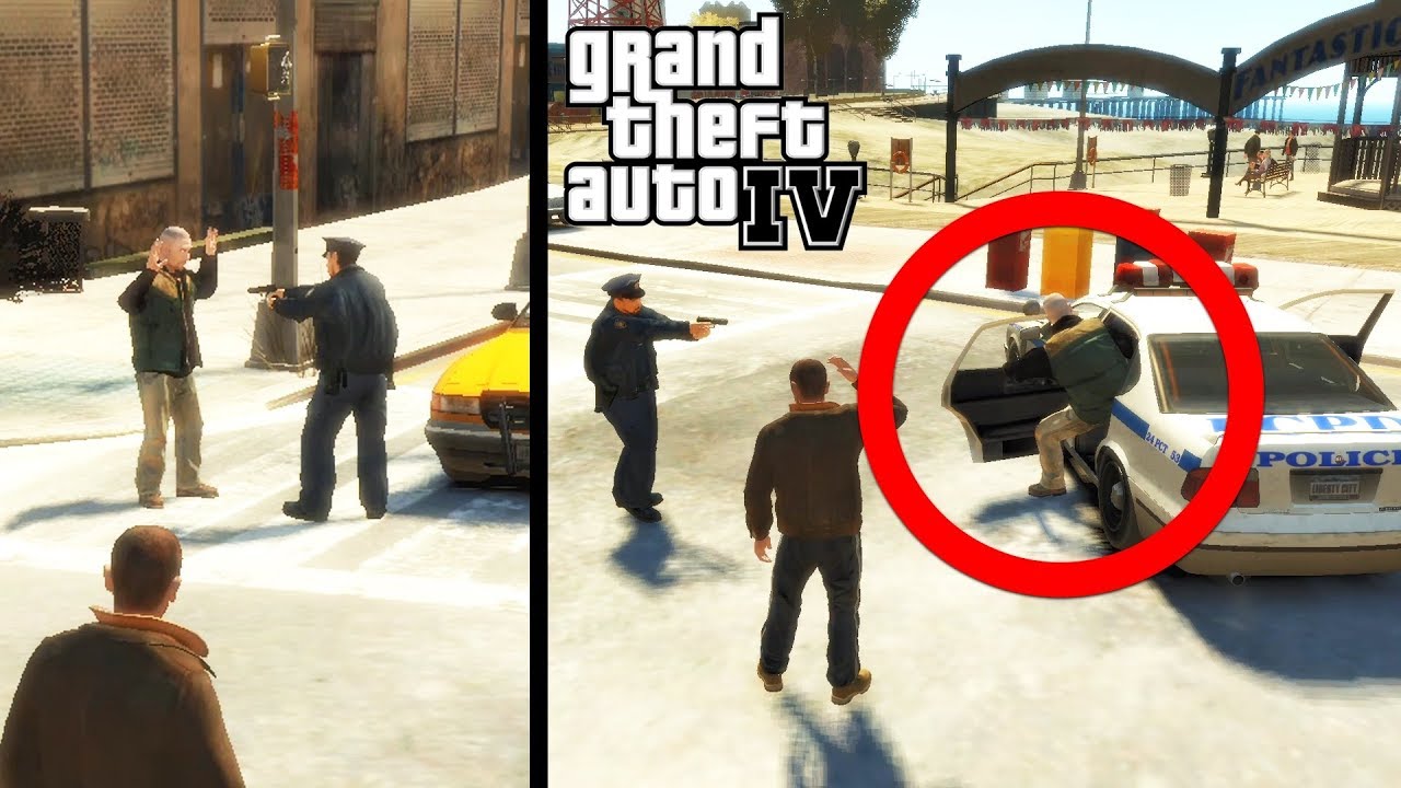 GTA IV - Where the Arrested People are taken? - YouTube