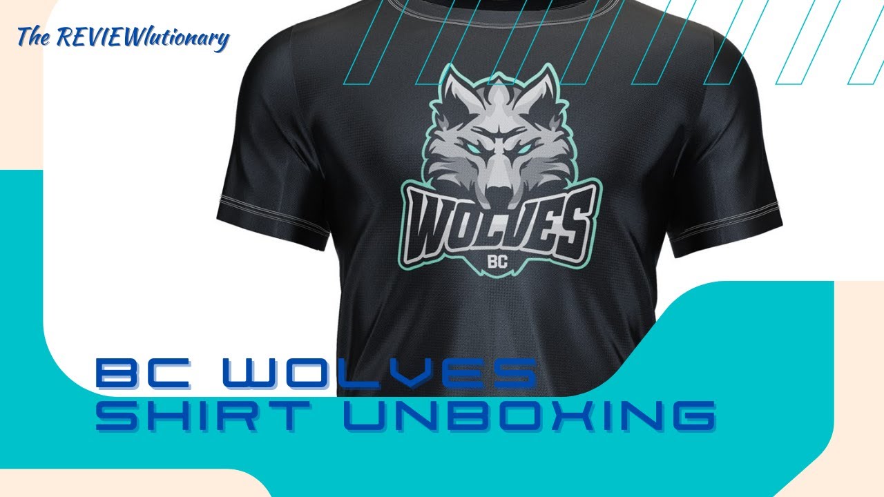 BC Wolves Shirt Unboxing! - YouTube