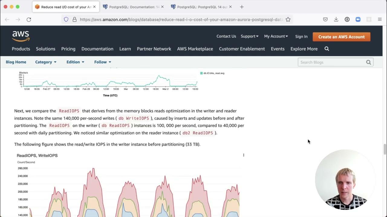 5mins of Postgres E22: Reduce Aurora I/O costs with table partitioning, understand partition ...