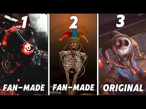 Fan-Made Vs Real Prototype Design | Poppy Playtime Chapter 5 | Part 4 |