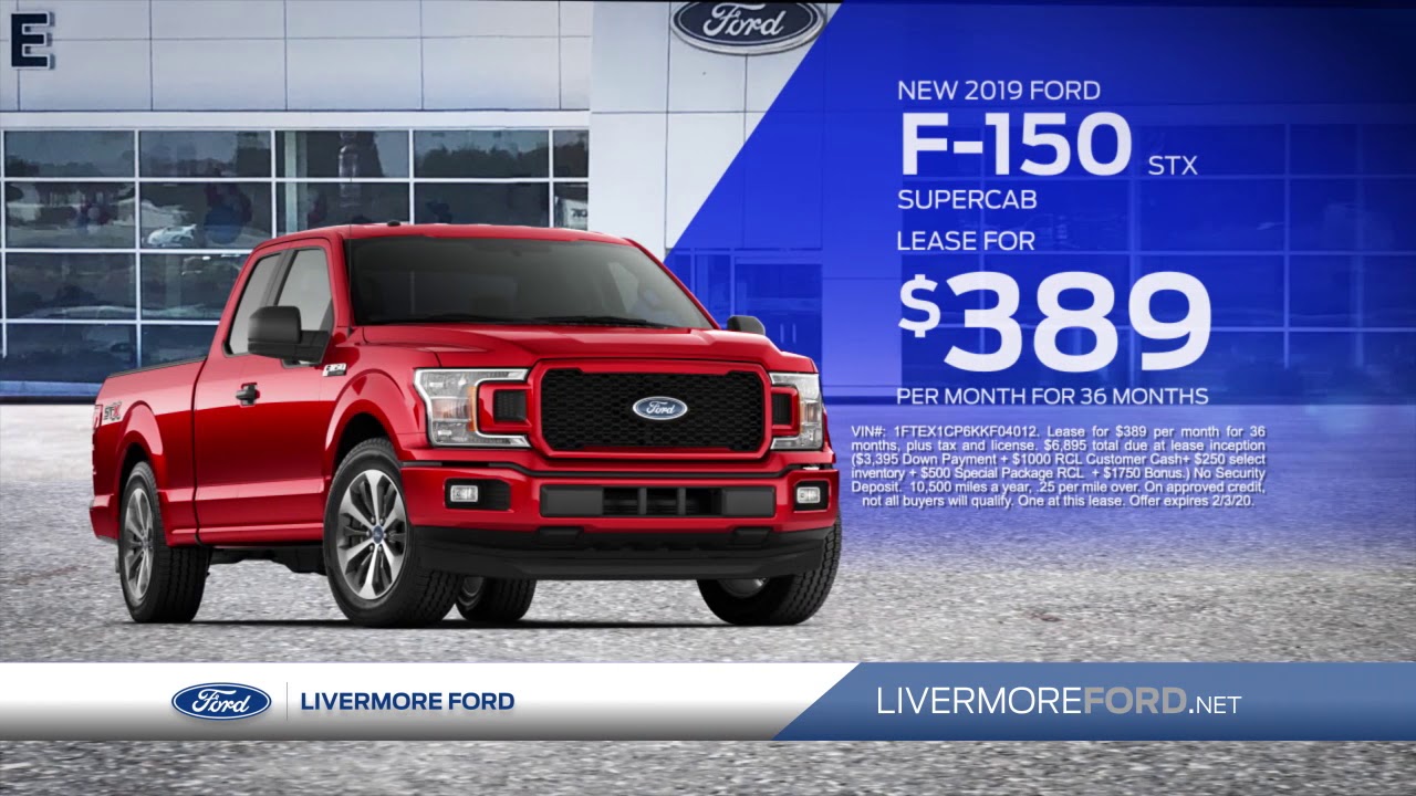 New 2020 Ford model specials only at Livermore Ford - YouTube