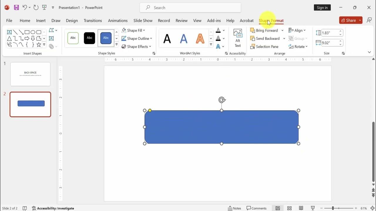 How to make table border rounded in PowerPoint 365 - YouTube