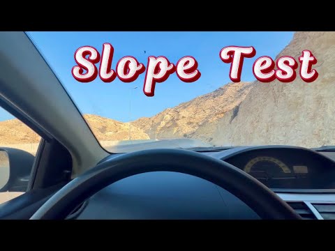 Slope Test Lesson - in Oman - YouTube
