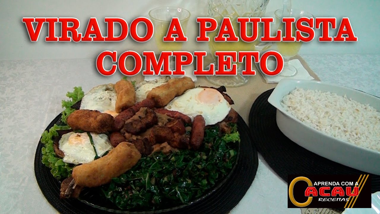 VIRADO A PAULISTA COMPLETO - YouTube