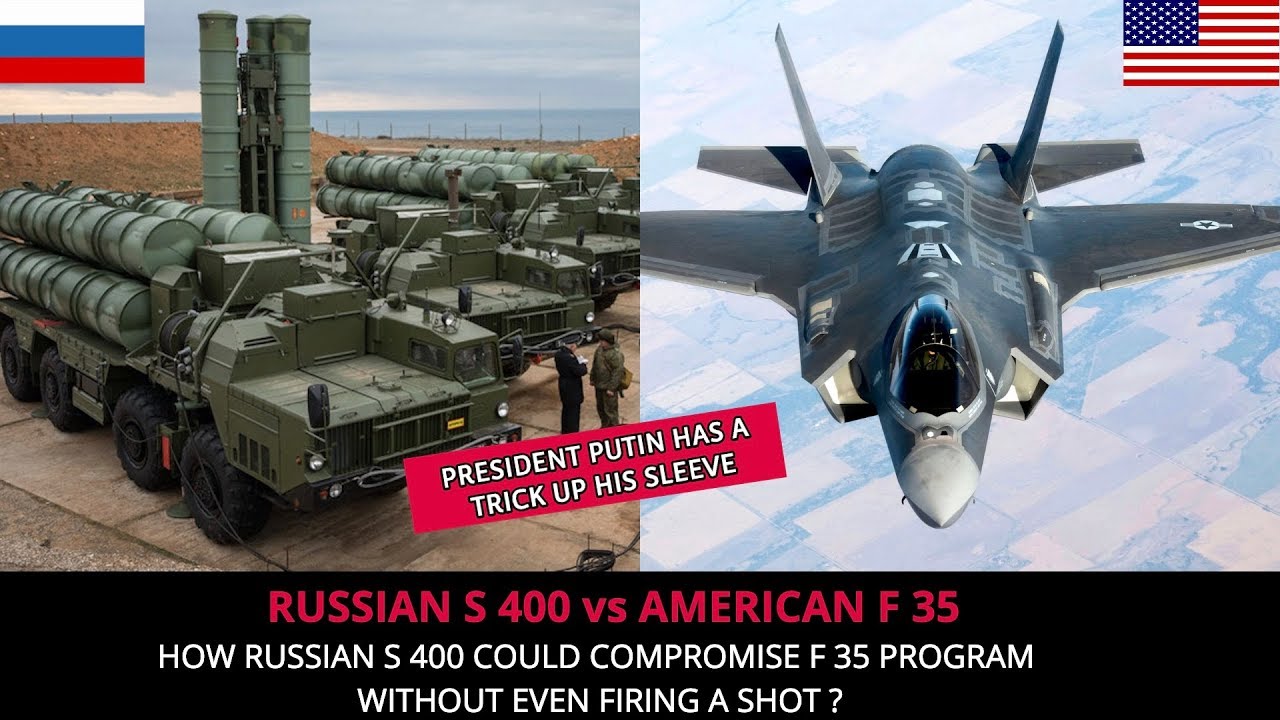 RUSSIAN S400 COULD COMPROMISE F 35 EVEN BEFORE A SHOT IS FIRED ! - YouTube