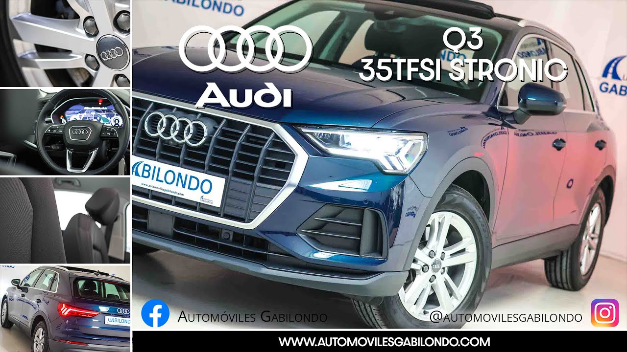 Audi Q3 35TFSI STRONIC **Virtual cockpit**Techo panorámico** - YouTube