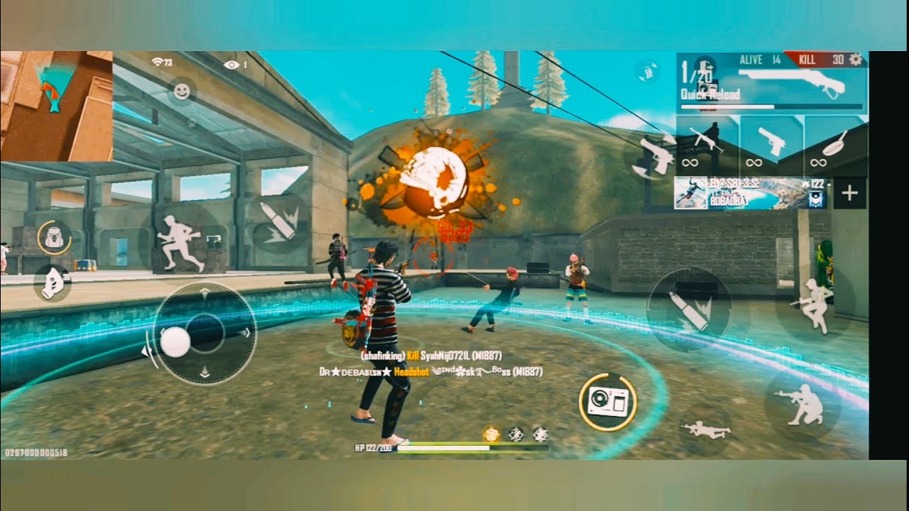 Free Fire || Training Ground || Game Play || By || Dr_Debasish - YouTube