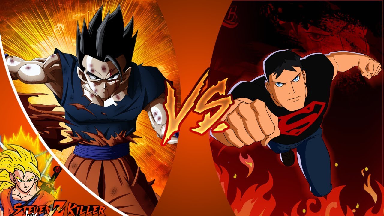 GOHAN vs SUPERBOY! (DC vs Dragon Ball Super Animation) _ REWIND RUMBLE ...