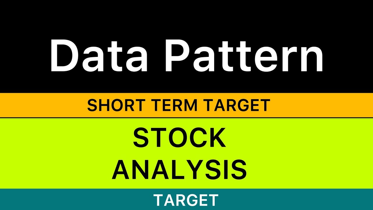 Data Patterns india share analysis stock big update short term target 🔰 ...