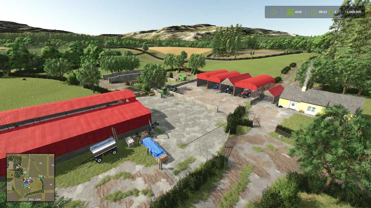 FS25 New Ireland Map Drumard Farm - YouTube