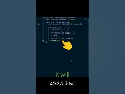 Reusable countdown hook in react #reactjs #veujs #nodejs #expressjs #javascript #nextjs #ai # ...