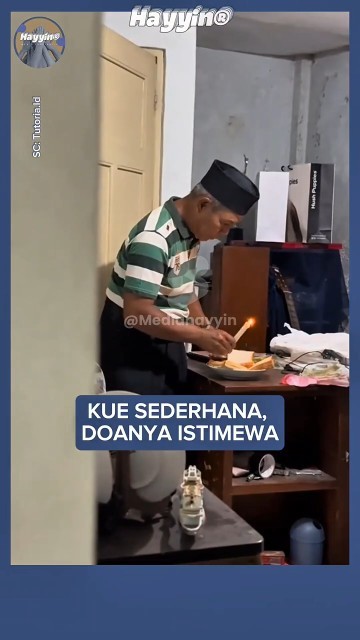 Makna Doa Seorang Ayah di Balik Kue Ulang Tahun Sederhana. #shorts ...