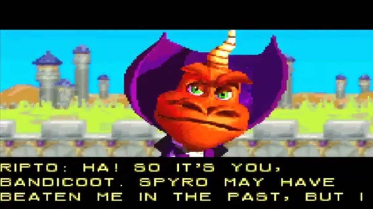 WE FINALLY REACHED RIPTO! [CRASH BANDICOOT PURPLE RIPTO'S RAMPAGE ...