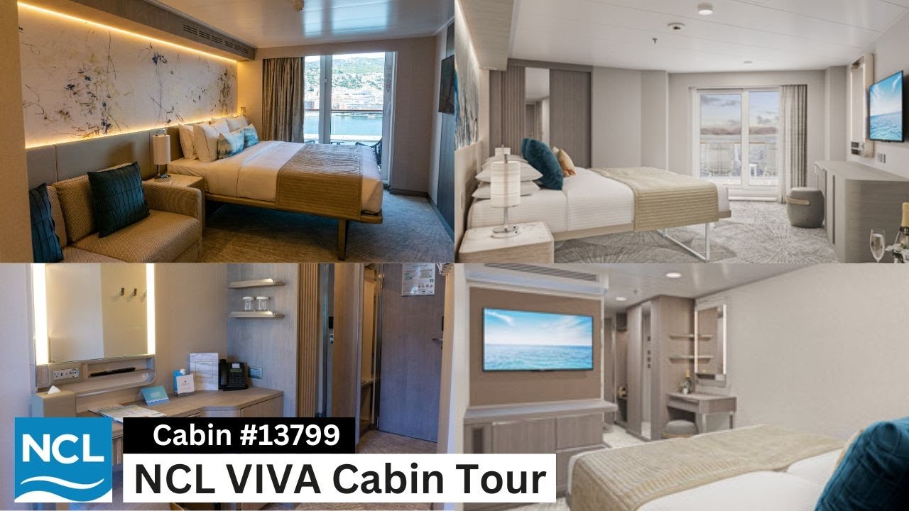 Norwegian Viva | Cabin Tour | Cabin -13799 | NCL VIVA - YouTube