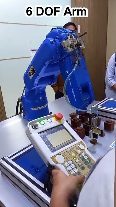 Awesome Robotic Arm with 6 DOF Robotics - YouTube