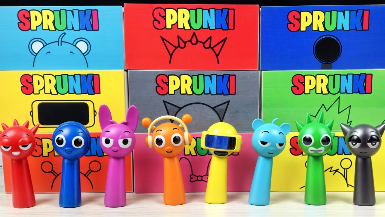 Sprunki cubes | Pinki Incredibox Box Unboxing Wenda React to FUNNIEST ...