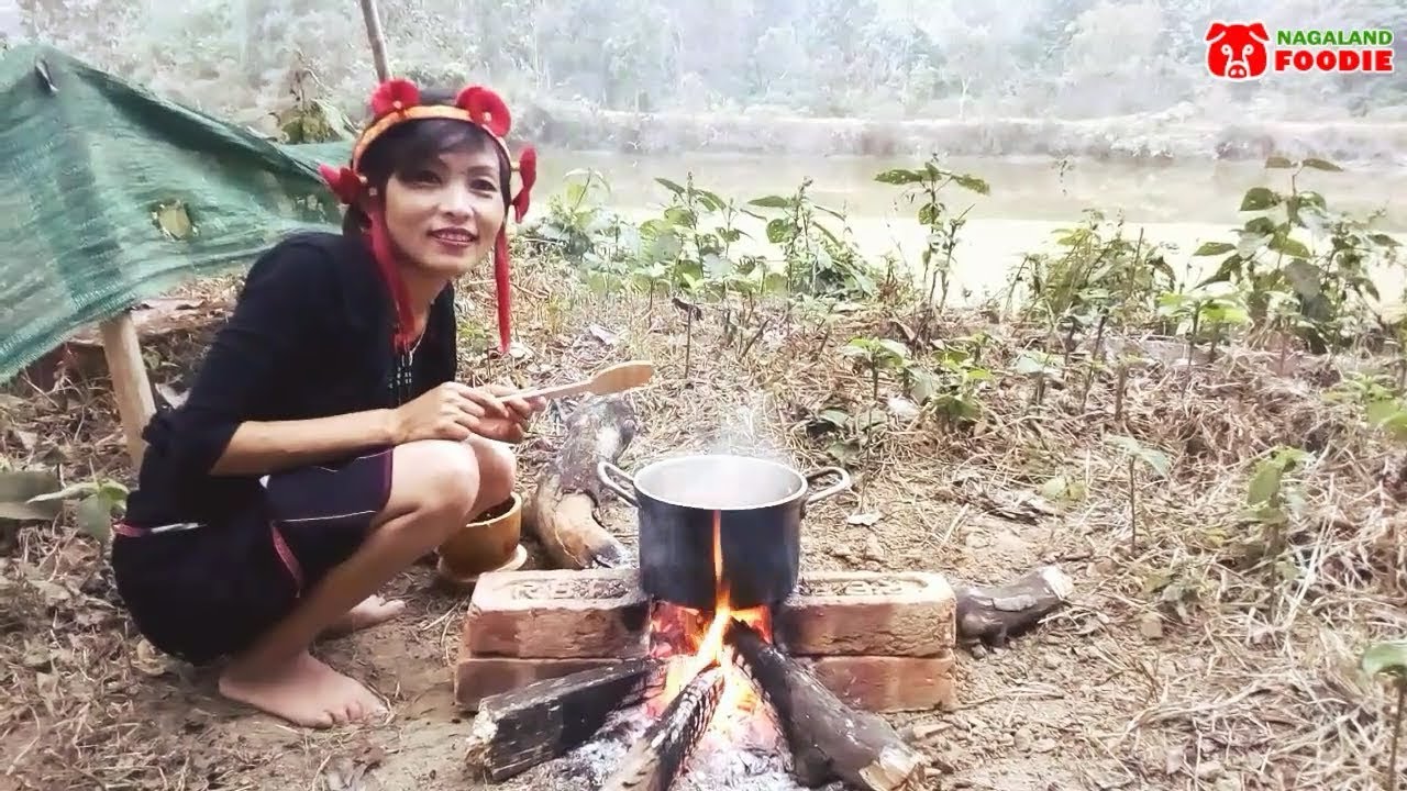 Pork Cooked With Axone (Fermented Soybeans) | Sumi Naga Delicacy ...