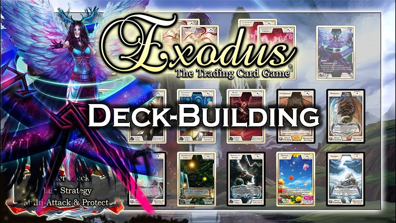 Exodus TCG Deck-Building - YouTube