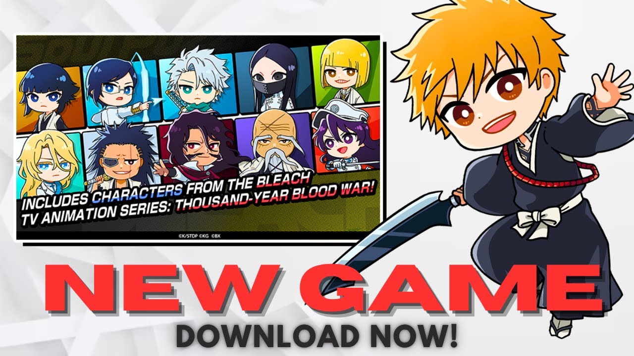 NEW BLEACH GAME!! WILL YOU PLAY IT? - YouTube