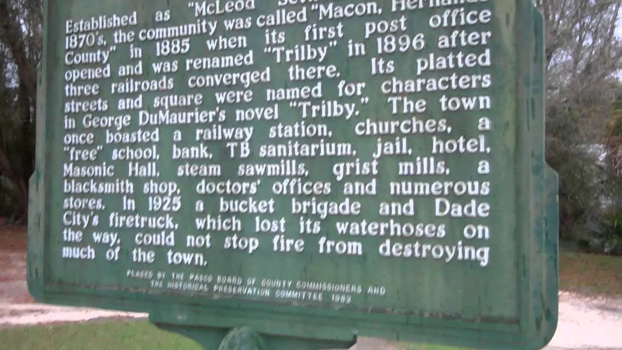 Trilby Florida - YouTube