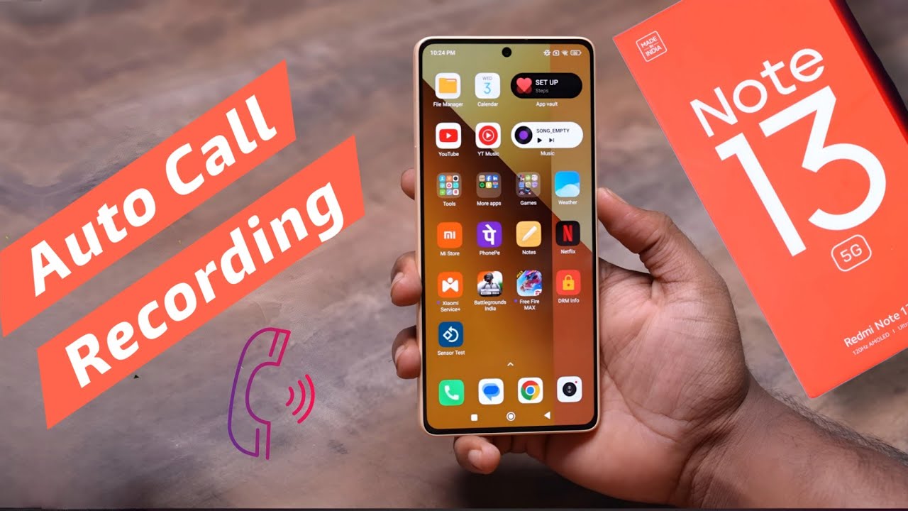 How to Enable Redmi Note 13 Call Recording | Auto Call Recording ...