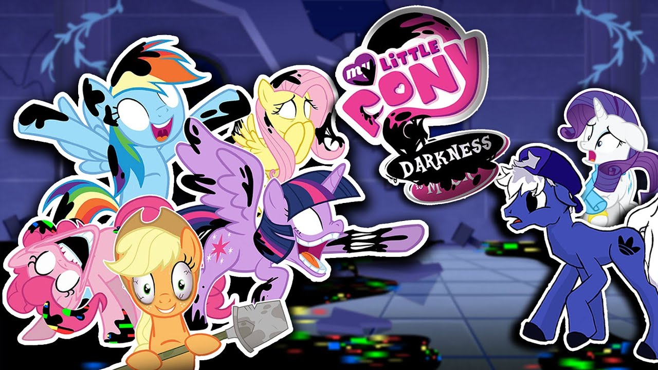 PIBBY DESTRUYÓ A TODOS LOS PERSONAJES DE MY LITTLE PONY / Darkness is ...