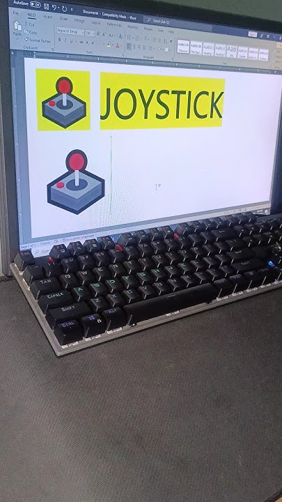 Joystick 🖲️🖲️🖲️ #nclcomputer #computerhardware #keyboard #nicl #computerkeyboard #nclcomputer # ...