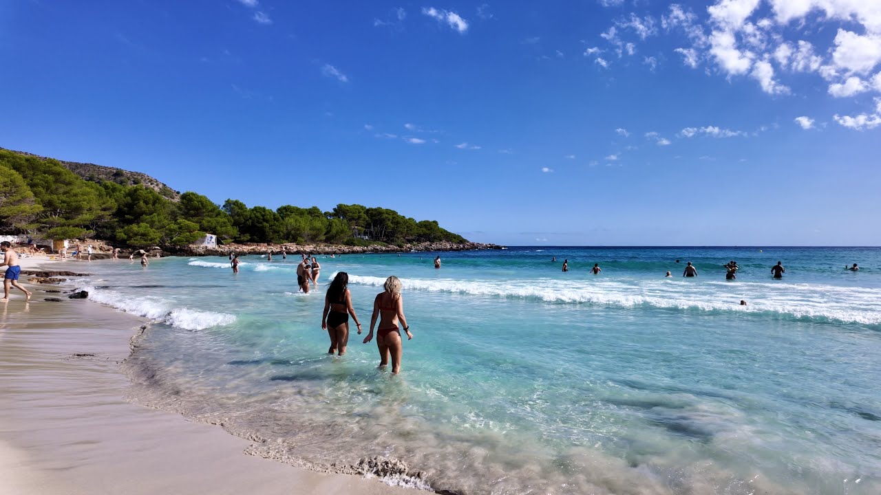 Cala Ratjada Sonntag 22.9.2024 Cala Agulla Mallorca Beach Walk - YouTube