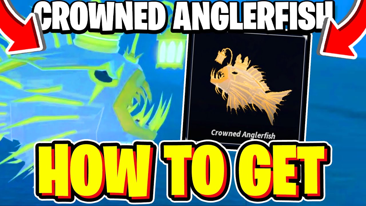 How To GET CROWNED ANGLERFISH In Fisch FAST! (Crowned Anglerfish ...