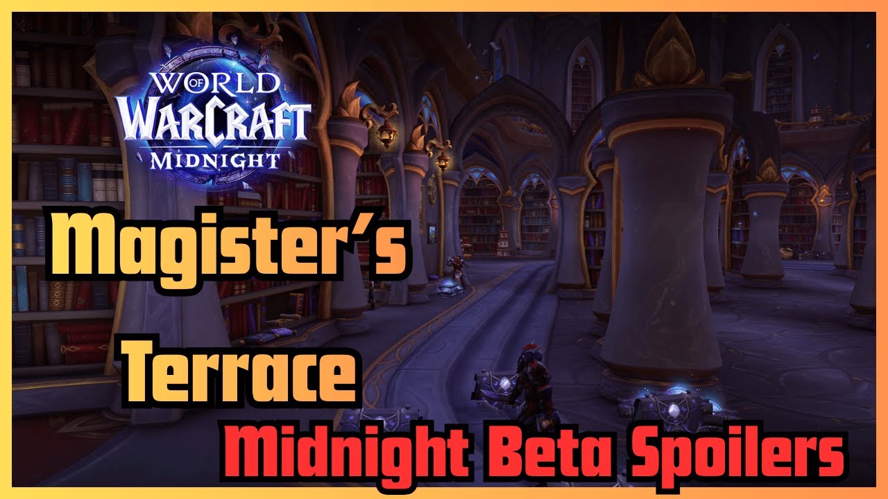 Magister's Terrace (World of Warcraft Midnight Beta) - YouTube