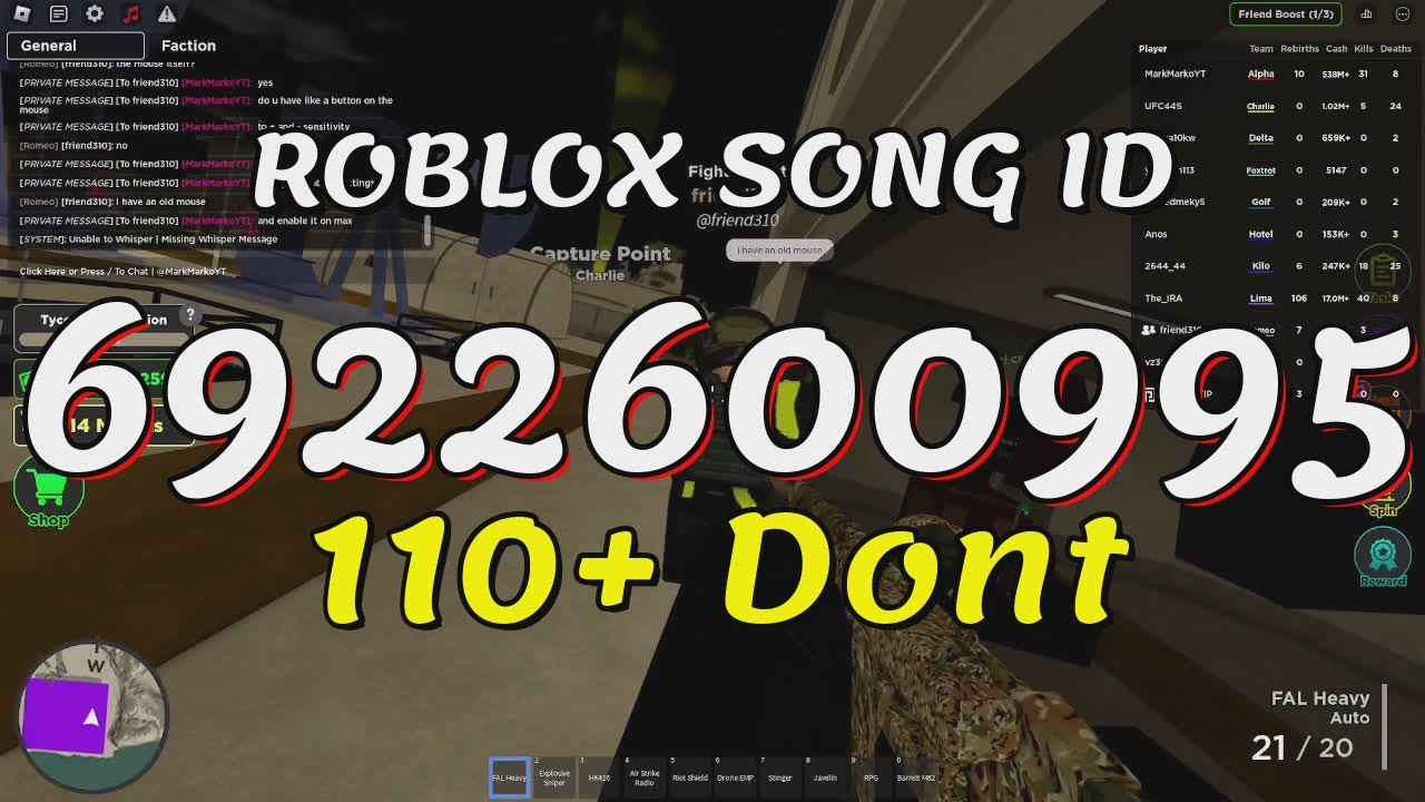 110+ Dont Roblox Song IDs/Codes - YouTube