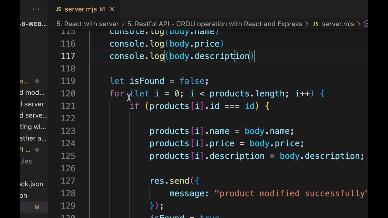 72. Five Principles of REST api - CRUD operation without database ...