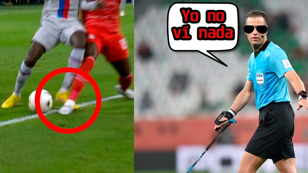 LOS ROBOS que están dejando al BARCELONA afuera de la CHAMPIONS LEAGUE ...