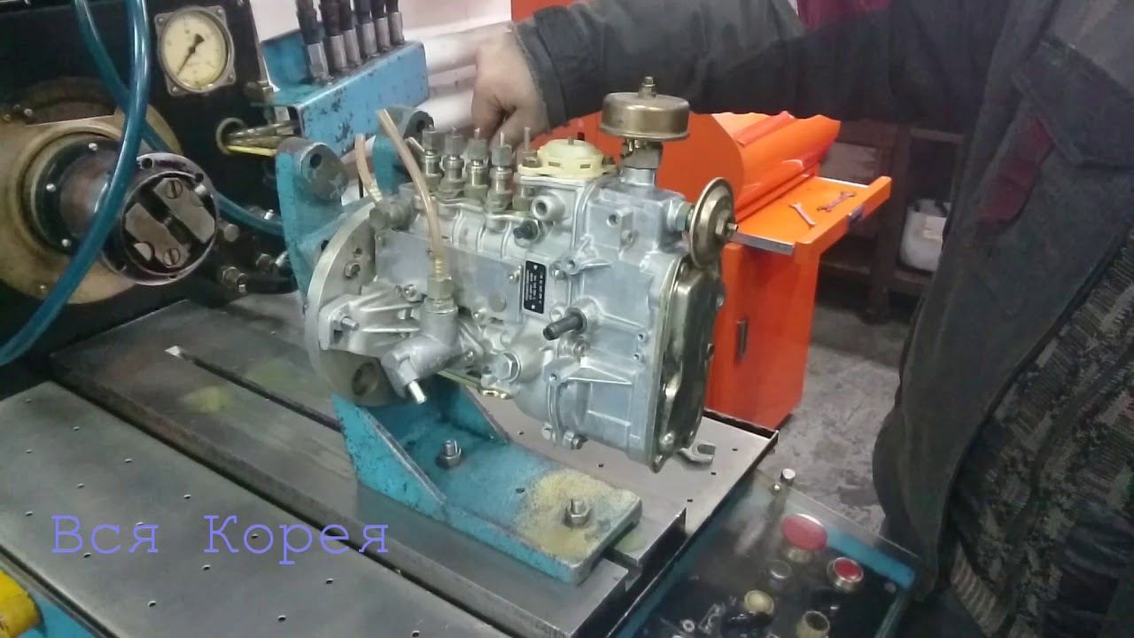 ТНВД Откатка OM662.911 SsangYong Istana - YouTube