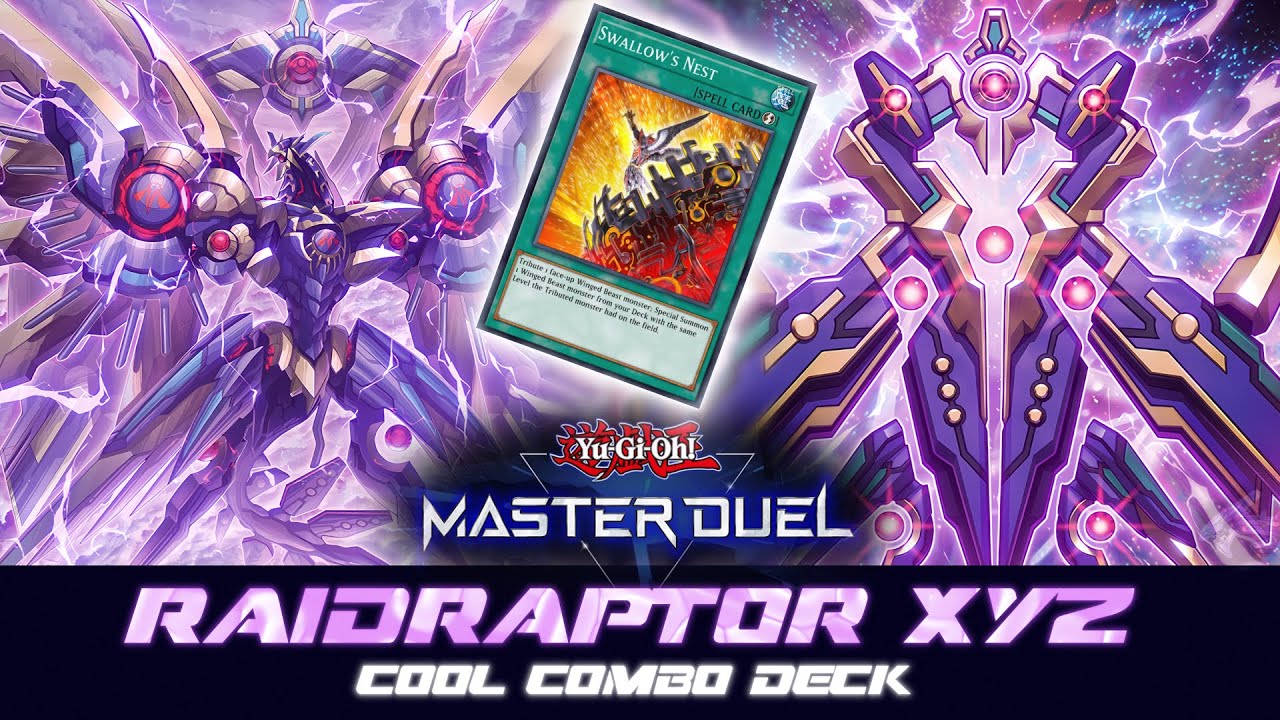MASTER DUEL | RAIDRAPTOR - THE BEST XYZ DECK IN THE GAME NOW? - YouTube