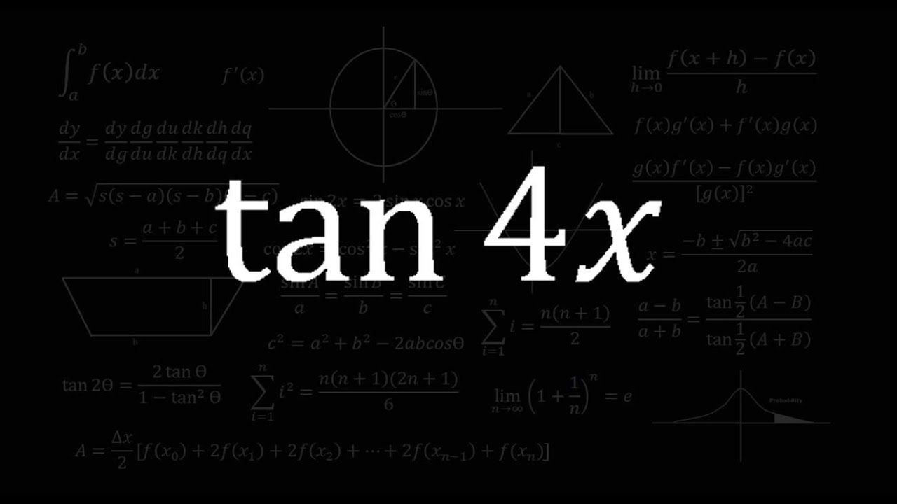 Express tan(4x) in terms of tan(x) - YouTube