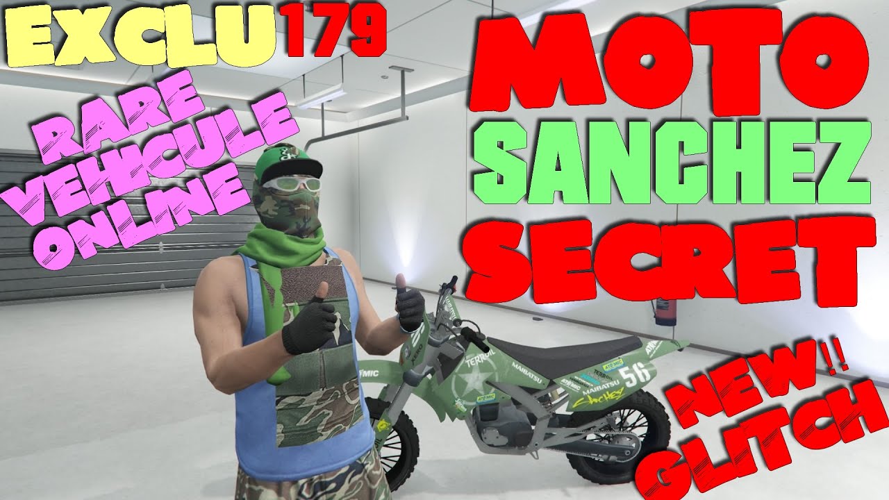 GTA 5 Online : - [ EXCLU ] - AVOIR LA MOTO SANCHEZ SECRET - NOUVEAU ...
