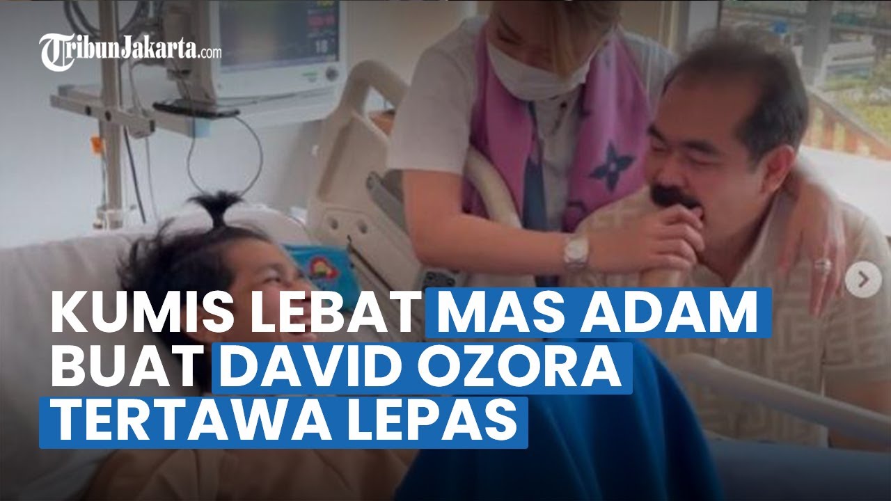 David Tertawa Lepas Mainkan Kumis Lebat Adam, Inul Daratista: Lekas ...