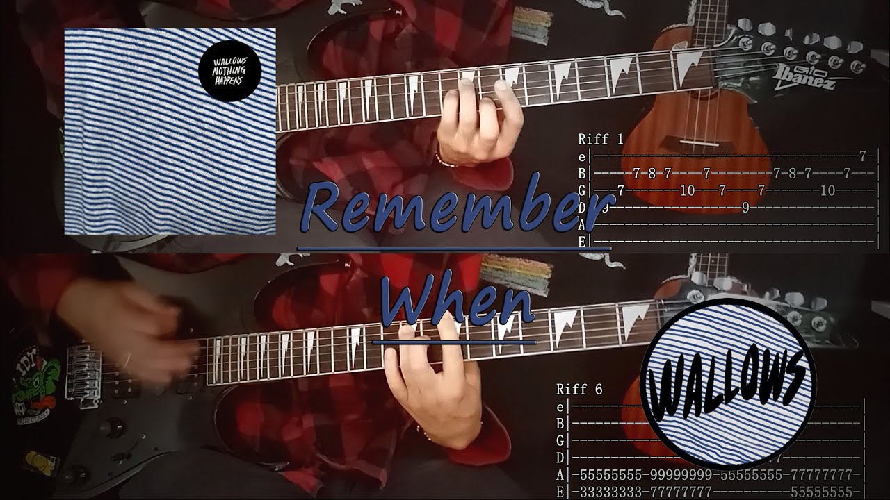 Remember When - Wallows (Tab Tutorial Cover) - YouTube