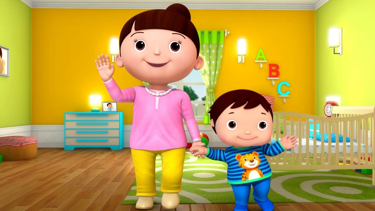 Learn How To Get Dressed! | Little Baby Music Time! | Nursery Rhymes ...