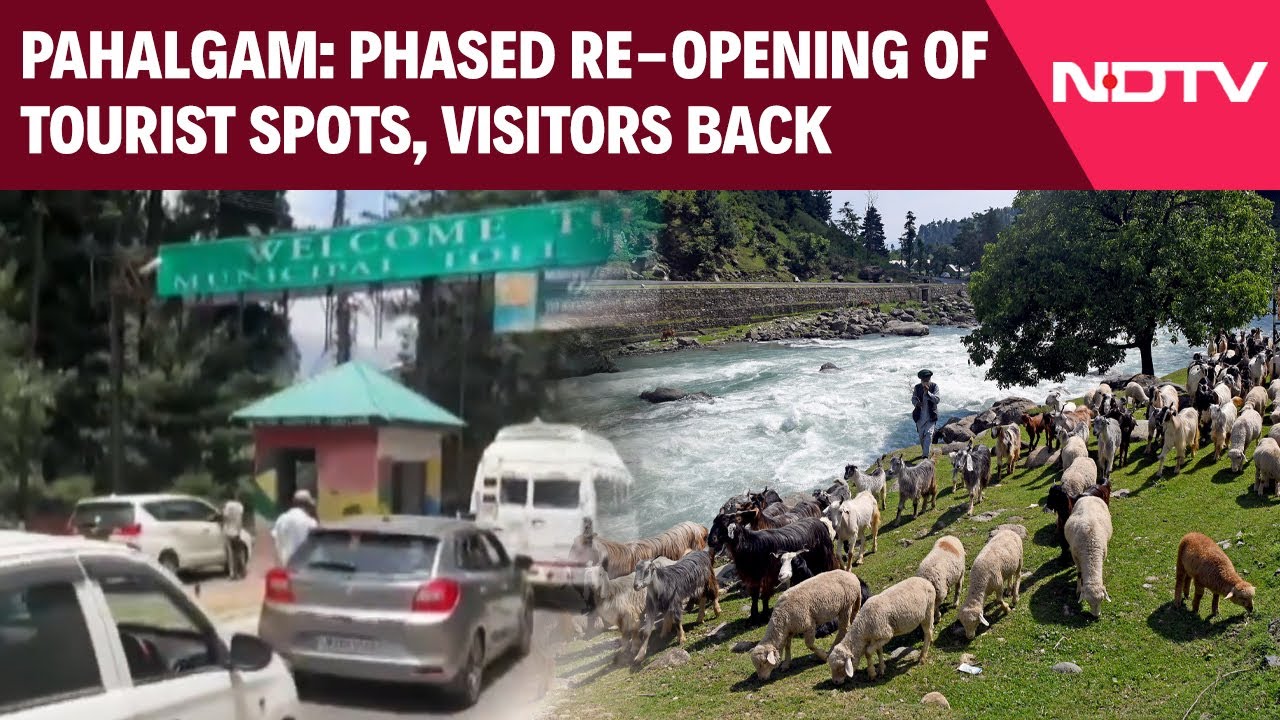 Pahalgam: Phased Re-Opening Of Tourist Spots Brings Visitors Back - YouTube