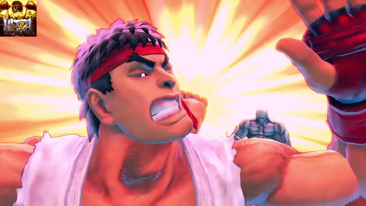 Ultra Street Fighter IV - Ryu Arcade Mode - Medium Difficulty (No ...