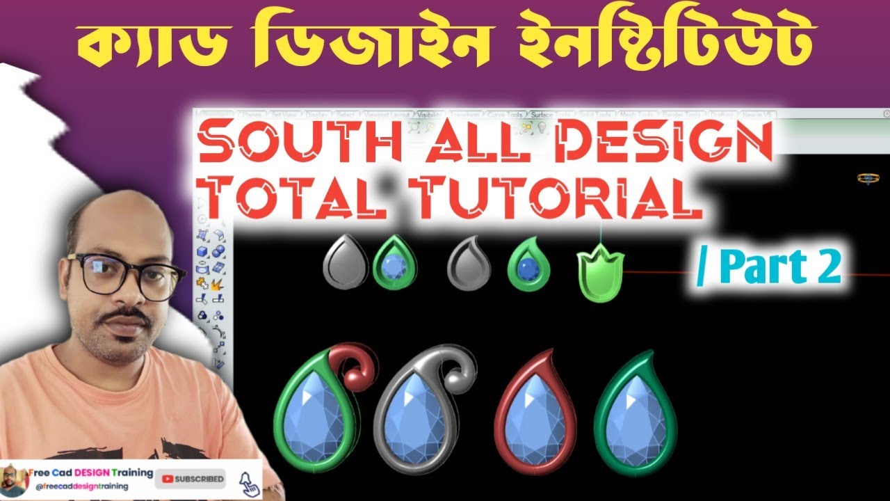 South All Pcs Design Total Tutorial | Part 2 | সব ধরনের ডিজাইন এর কাজের পিস - YouTube
