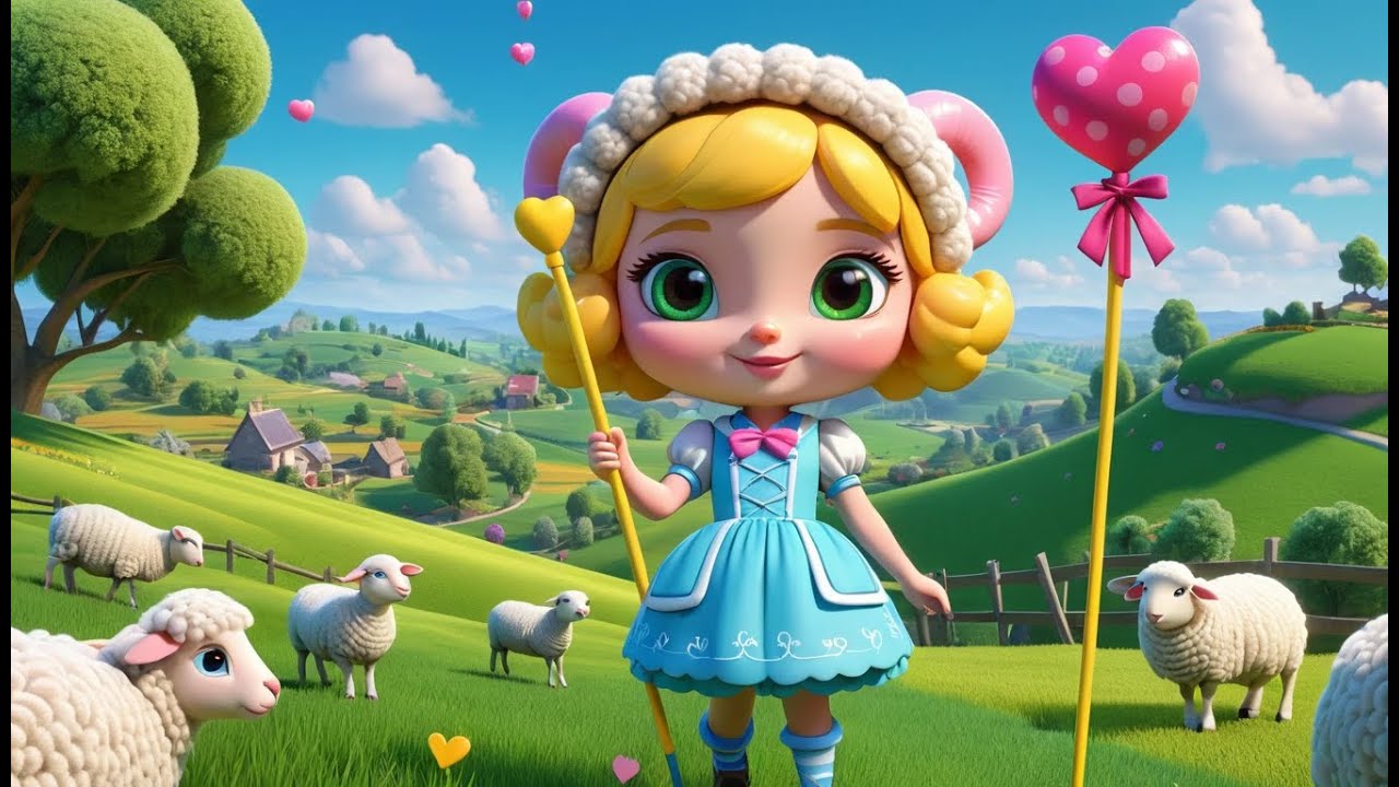 Little Bo Peep’s Sheep Search | Classic Rhyme Adventure for Kids | Fun ...