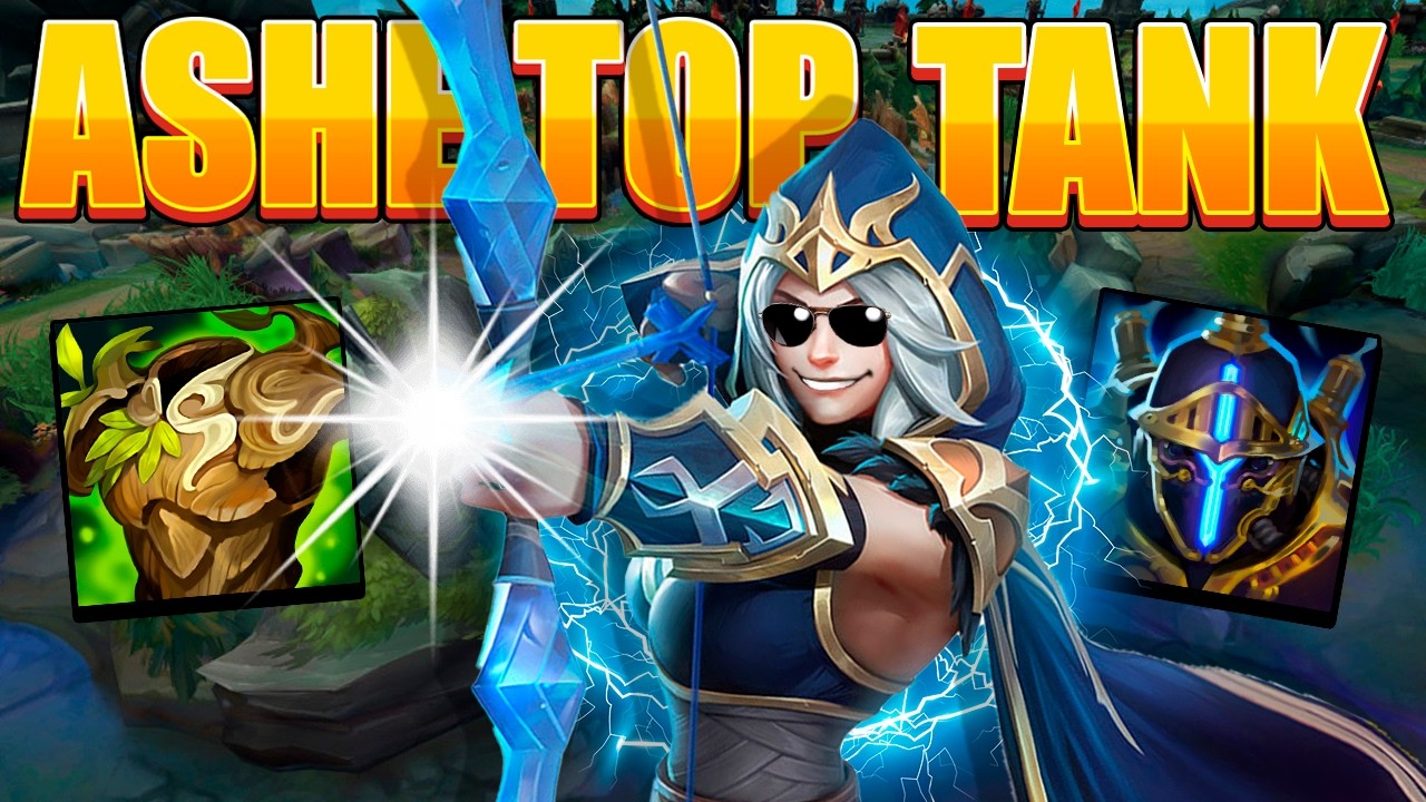 🔴 ¡La NUEVA Ashe TOP TANK está ROMPIENDO el Juego!🔥😱 - YouTube