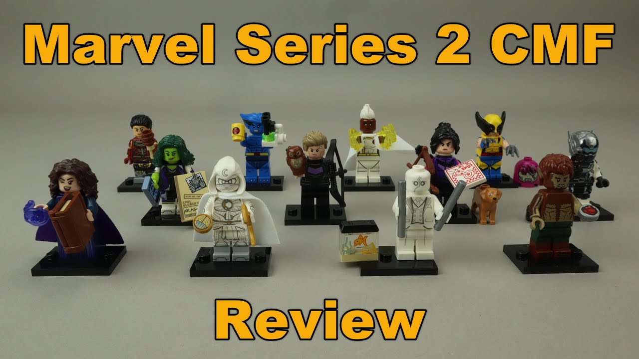 LEGO Marvel Series 2 CMF review set 71039 - YouTube