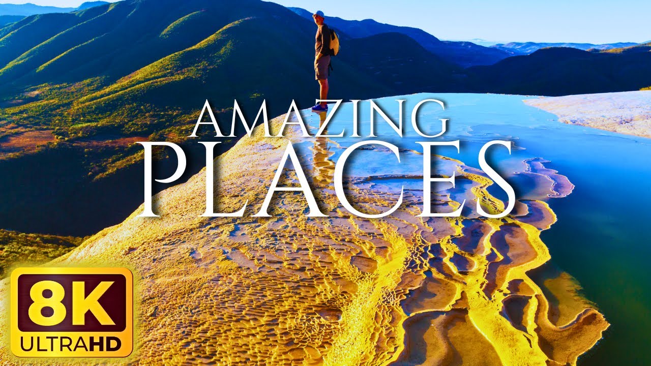 Beautiful Places of World in 8K HDR 60FPS ULTRA HD at Scenic Relaxation ...