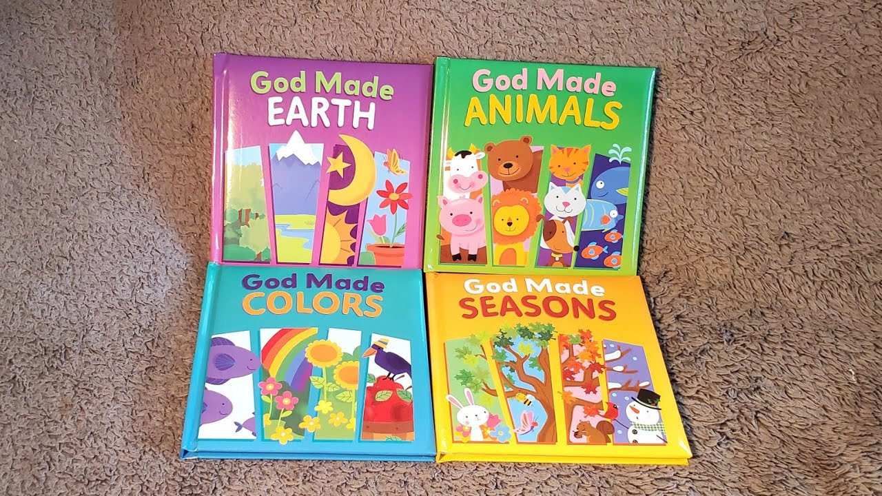 4 God Made books: from The Clever Factory, Inc. - YouTube