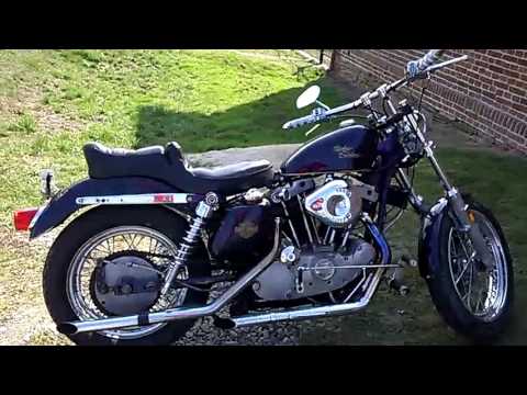Harley Davidson Ironhead 1977 "Iron Mill" - YouTube
