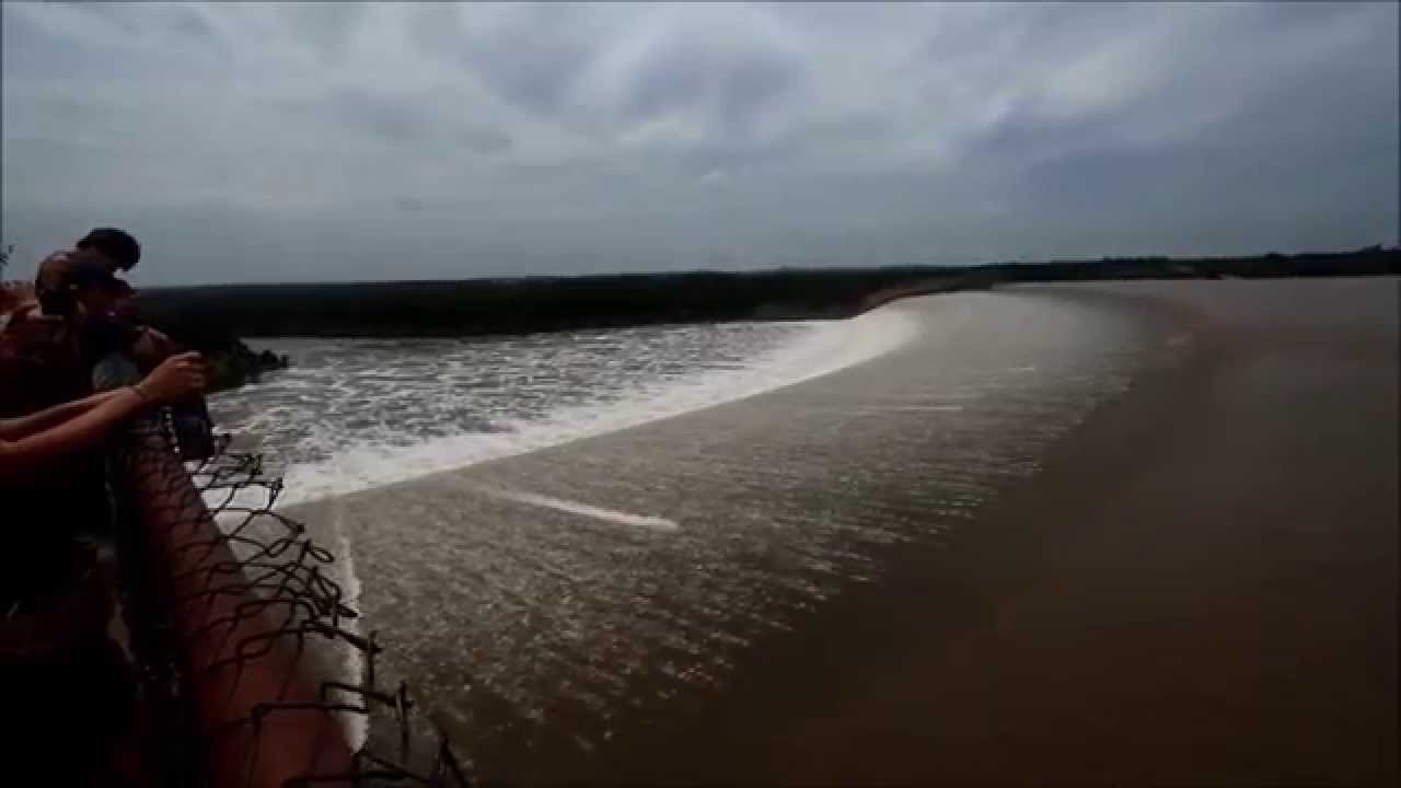Lake Texoma & Denison Dam Spillway and Floodgates Flooding - June 20 ...